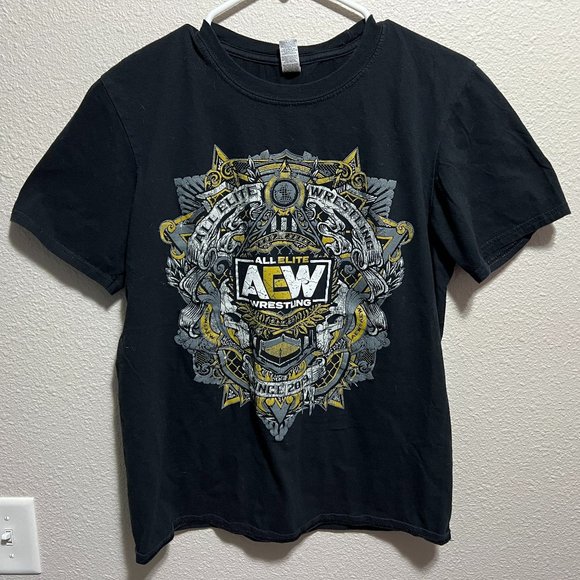 Aew | Shirts | Mens Aew Live Event Exclusive All Elite Wrestling Logo ...